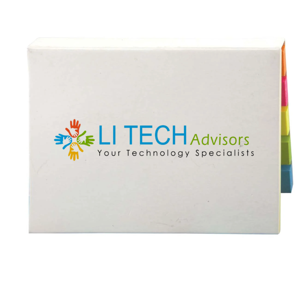 Litech Post It Note Book - Set of 50 – Jocelyn & Co. Business Gifting ...